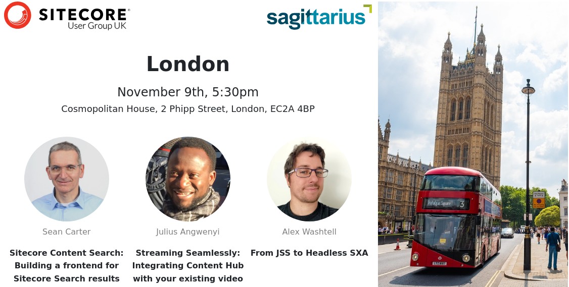 Sagittarius sponsors Sitecore Customer events | Sagittarius