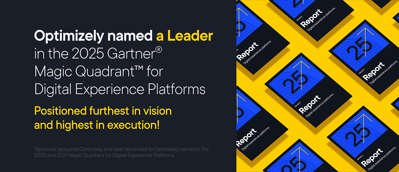 Optimizely Gets Gartner Gold