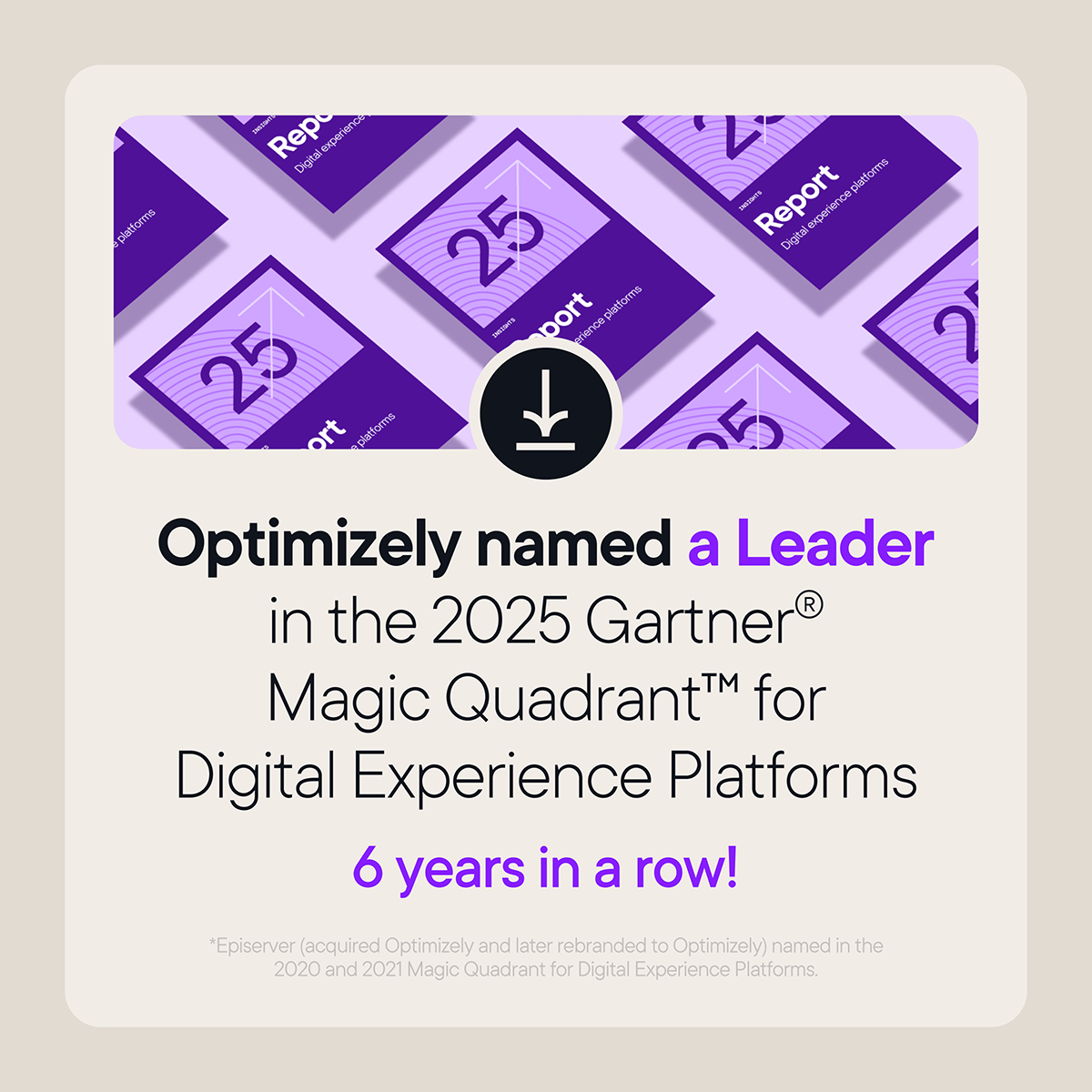 Optimizely Gets Gartner Gold